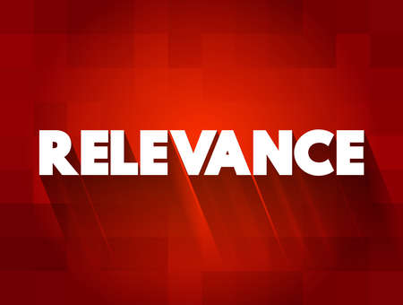 How important is relevance? – Acceler8Success Cafe
